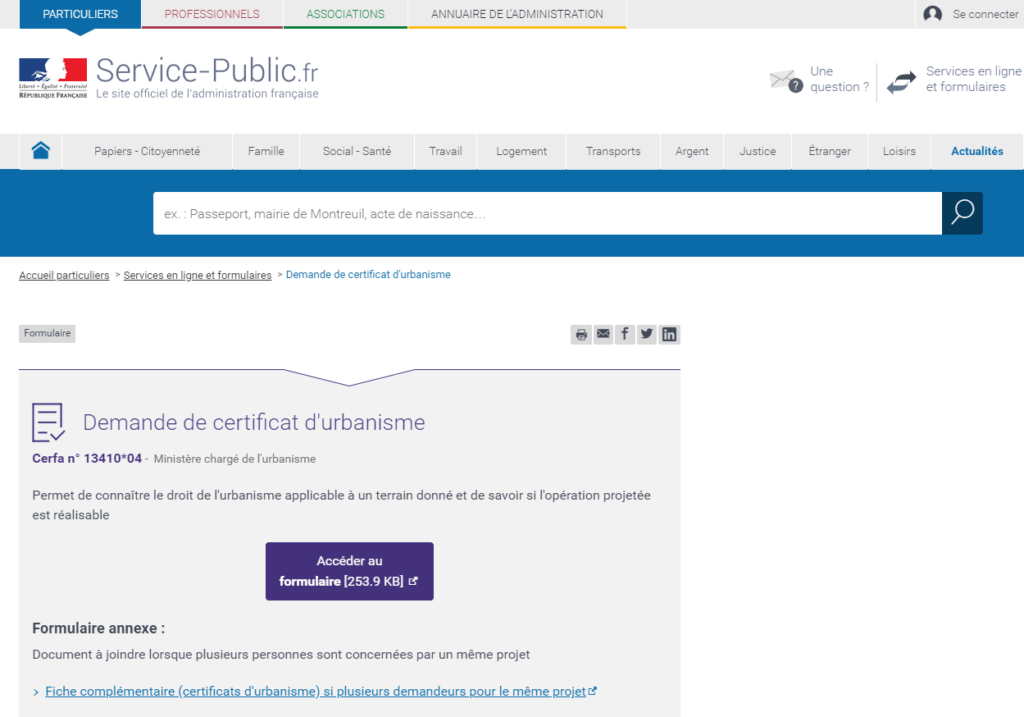 Dématérialisez votre permis de construire