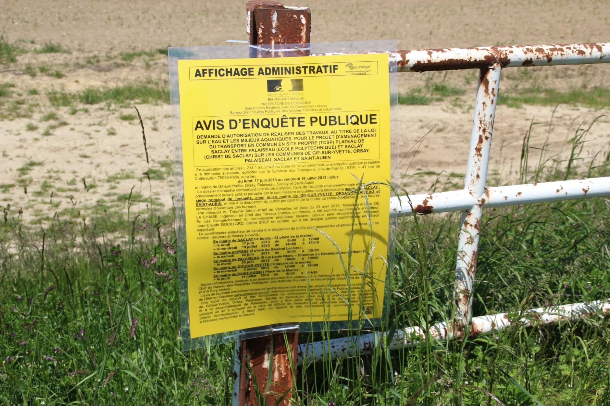 Avis d’enquête public : ce qu’il faut savoir pour un affichage conforme